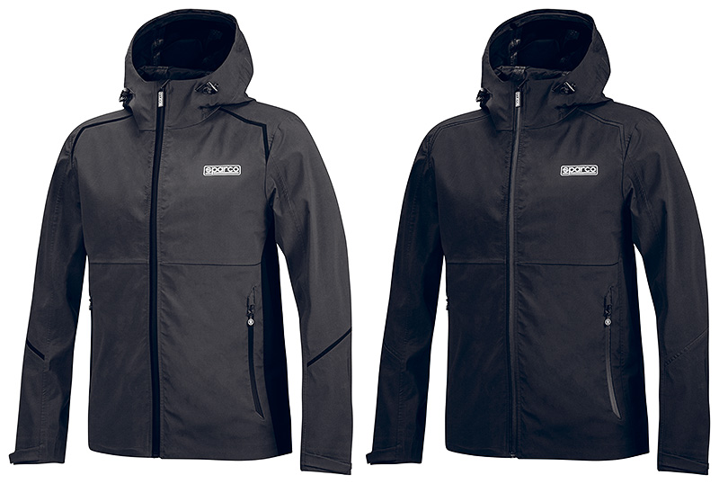 チームウェア：SHELL JACKET WATERPROOF│SPARCO (スパルコ) 日本正規輸入元 SPARCO Japan